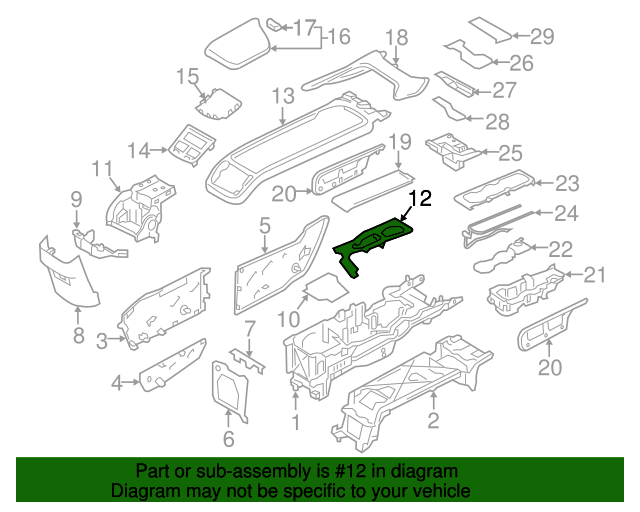 2016-2024 Volvo Top Panel 31497547 | OEM Parts Online