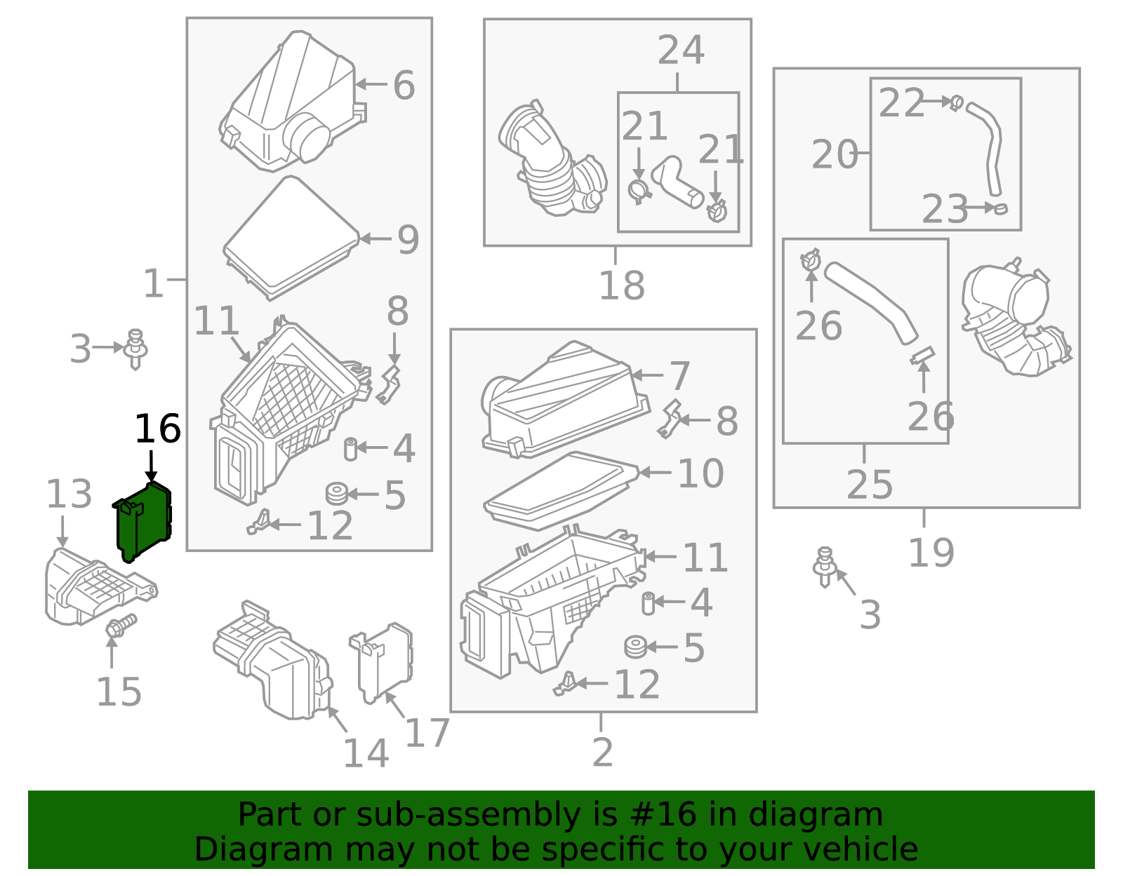 2019-2024 Genesis G70 Intake Duct 28220-J5100 | Retail Performance Auto ...