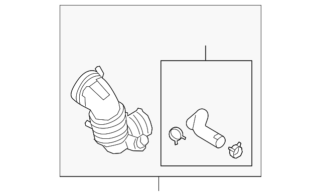 2019-2025 Genesis G70 Air Inlet 28140-J5350 | OEM Parts Online