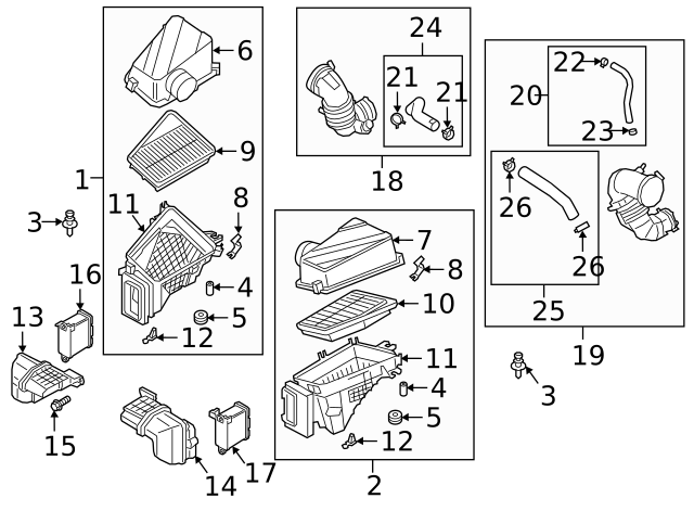 Genuine Engine Oil Drain Plug Access Cover Bolt for 2005-2024 Hyundai ...