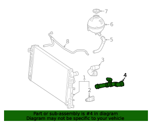 906-501-36-82 - Lower Hose 2010-2023 Mercedes-Benz | Mercedes-Benz USA ...