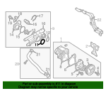 25641-2G500 - Thermostat Housing Gasket 2008-2016 Kia | Kia.Parts Store