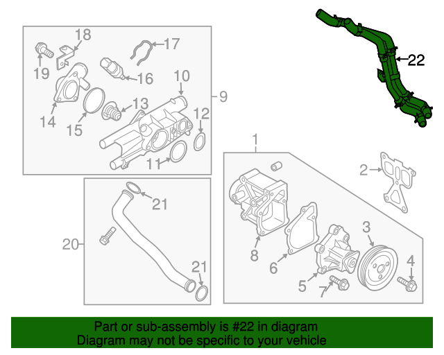 2011-2016 Kia OEM NEW 2011-16 Kia Sportage Optima Sorento Tube Assembly ...