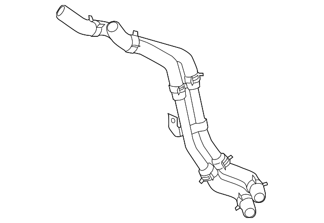 25470-2G000 - Engine Coolant Hose 2011-2016 Kia | Kia.Parts Store