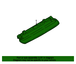 63-25-7-295-345 - Center High Mount Stop Light 2015-2021 BMW ...