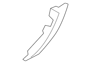 8R0-807-277 - Valance Panel Bracket 2009-2012 Audi Q5 | AutoNationParts.com