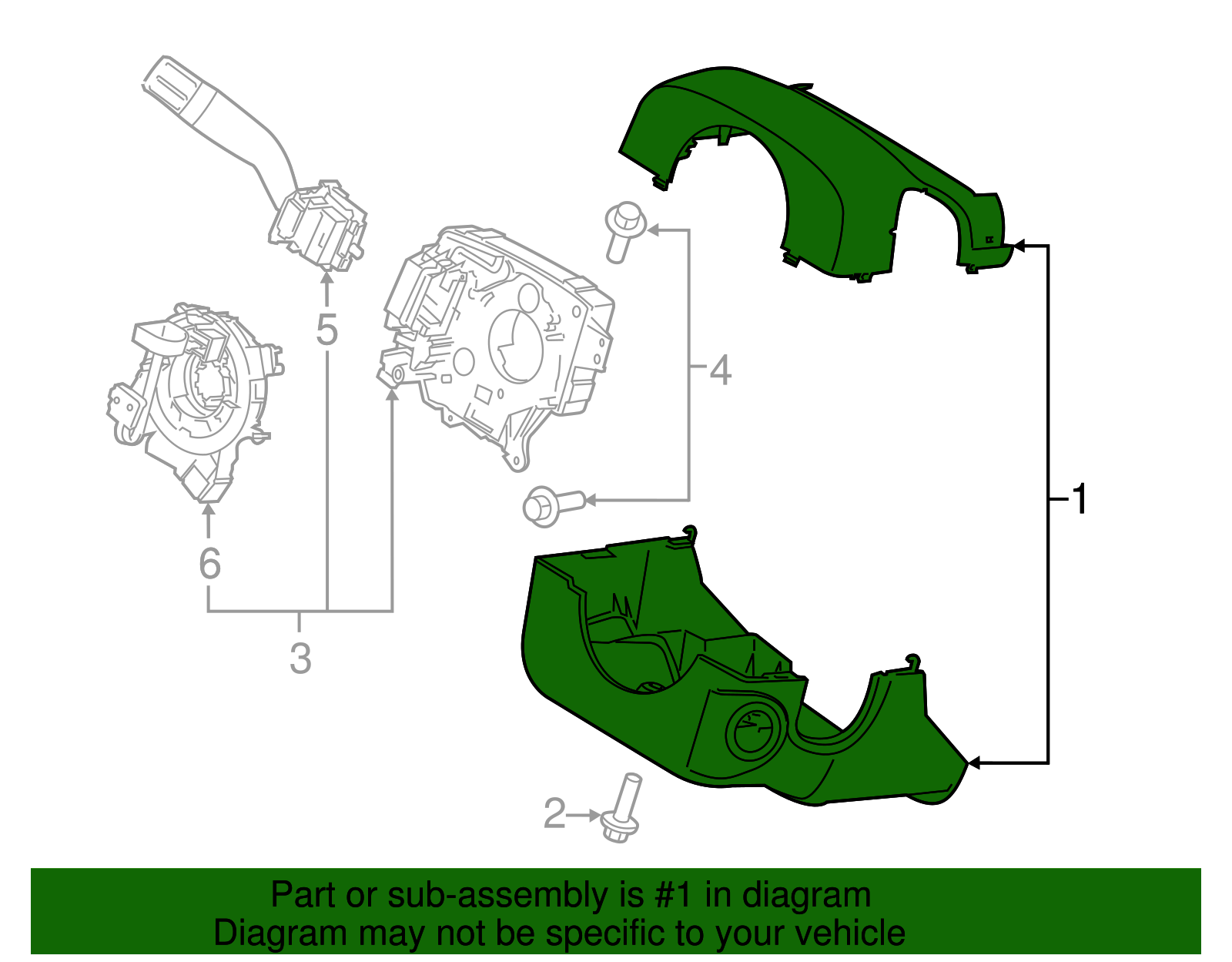 FL3Z-3530-EE - Shroud Assembly Ford 2015-2021 Ford | Parts for Sale Online