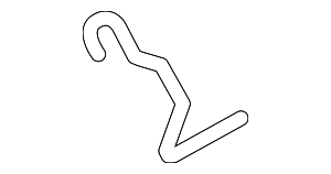 2011-2018 Porsche Cayenne Vent Tube 958-358-171-00 | Porsche Marin