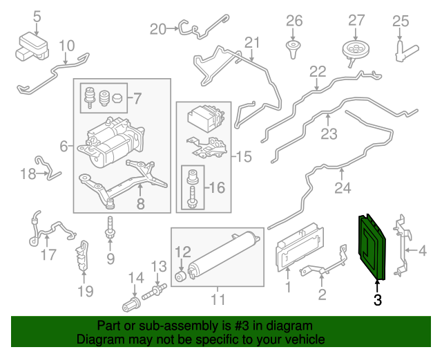2011-2014 Porsche Cayenne Controller 958-618-304-14 | OEM Parts Online