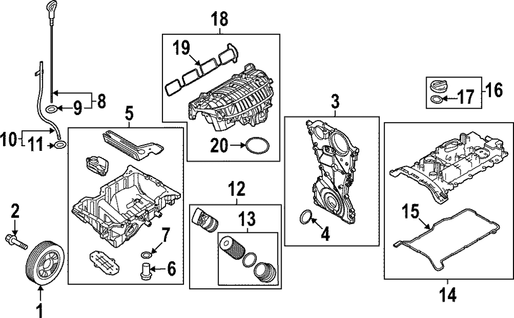 26350-2T000 - Oil Filter 2022-2023 Kia Stinger | Kia.Parts Store