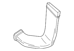 2014-2016 Porsche Panamera Center Duct 970-572-452-03 | OEM Parts Online
