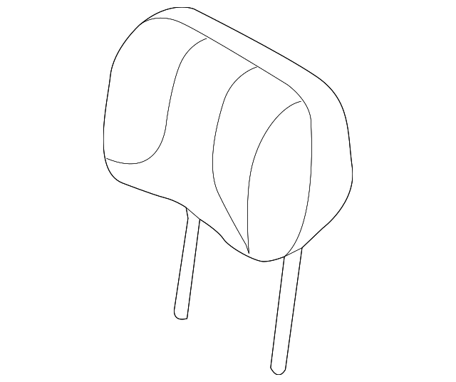 LR065748 - Headrest - 2014-2016 Land Rover Range Rover Sport ...