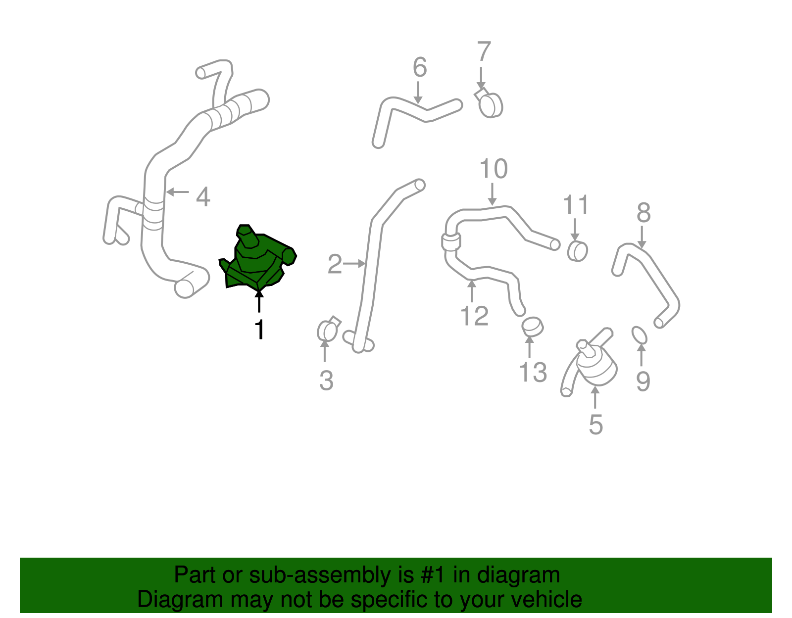 Buy Genuine GM Auto Parts - Pump (Part # 25913836) | GM Parts Store