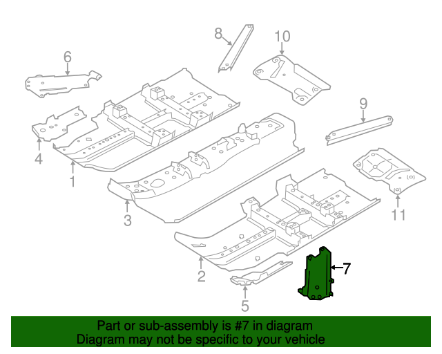 2014-2019 Nissan Front Brace - Driver's Side (LH) G48L5-4BAMA ...