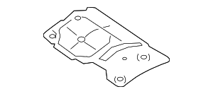 2014-2020 Nissan Rogue Under Cover 74815-4BA0A | Nissan Parts Plus