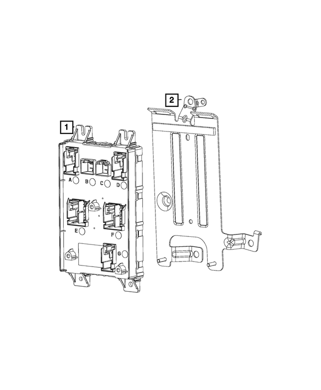 MOPAR BODY CONTROLLER MODULE - 68537555AD - 68537555AD | Mopar Online Parts