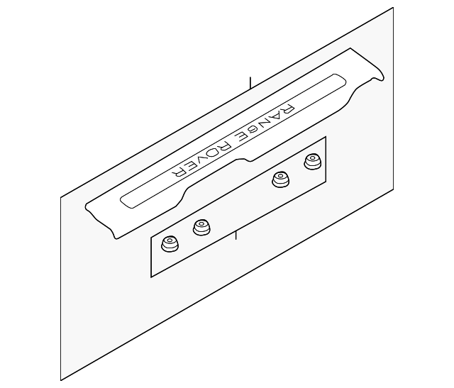 Genuine Sill Plate for 2014-2017 Land Rover Range Rover Evoque | Land ...