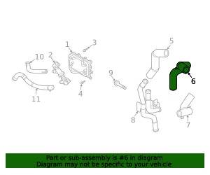 2020-2024 Hyundai Engine Coolant Hose 25476-2S000 | OEM Parts Online