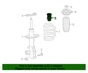 84153144 GM Front Suspension Strut Bumper | GM Parts Store