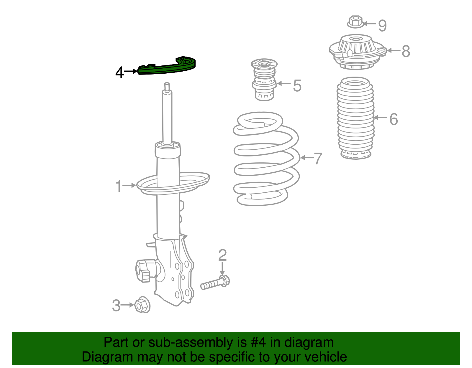 2017-2025 GM Lower Insulator 26444167 GM | GMPartsDirect.com