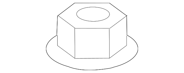 2016-2023 GM Multi-Purpose Nut 11546774 GM | GMPartsDirect.com