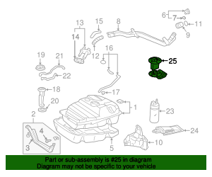 1998-2007 Lexus LX470 Fuel Gauge Sending Unit 83320-60340 | OEM Parts ...