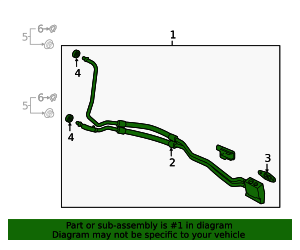 2019-2021 GM Hose & Tube Assembly 84975141 | GM Parts Center