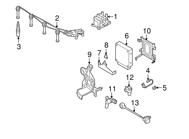 L3ZB-18-881H - Engine Control Module - 2005 Mazda 6 | Werner Mazda Parts