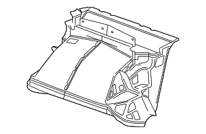 2022-2025 Chevrolet F Baffle 85145153 GM | GMPartsDirect.com