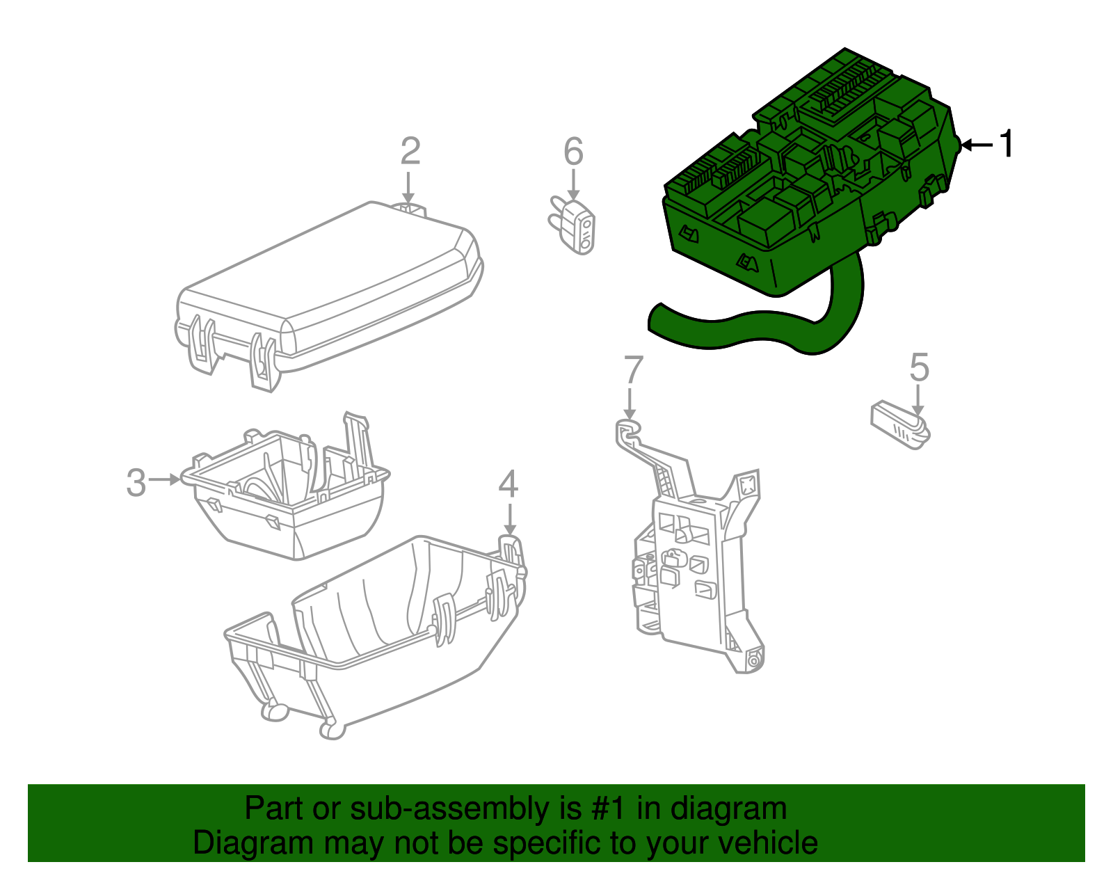 C2S39829 - High-Quality Fuse Box for 2005-2007 Jaguar X-Type ...