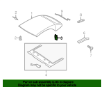2010-2017 Audi Headliner Repair Kit 8F0-898-051-A | Audi OEM Parts