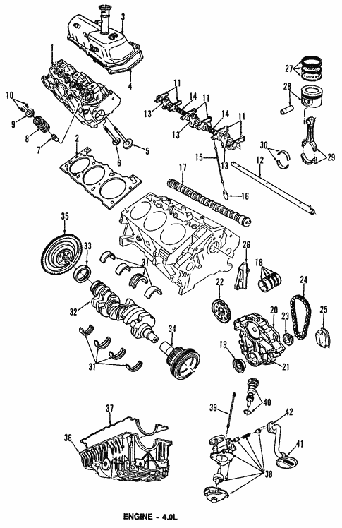 Engine for 1994 Ford Explorer | OEM Parts Online