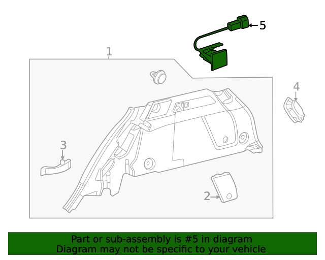 167-820-51-02 - Rear Power Outlet 2020-2023 Mercedes-Benz | Mercedes ...