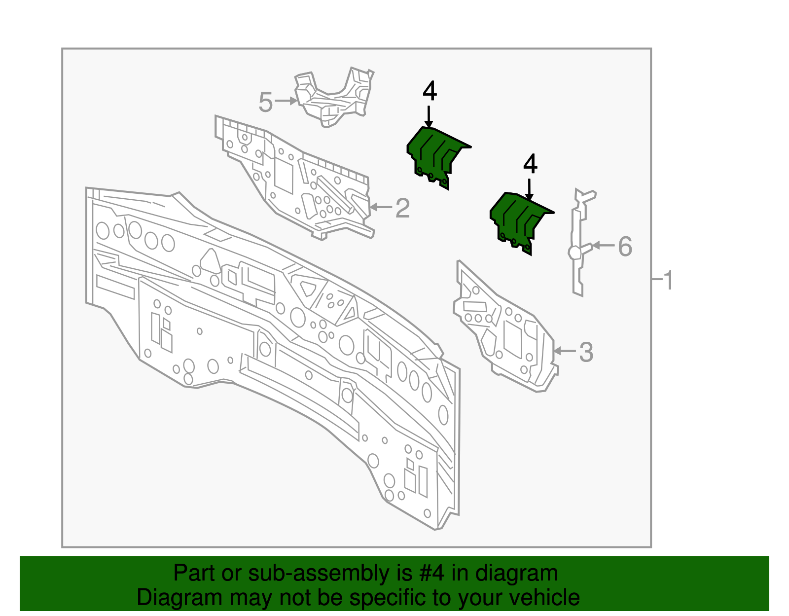 52145-F4030 - 2018-2022 Toyota C-HR - Side Bracket | Conicelli Toyota