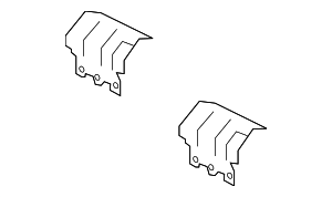 2018-2022 Toyota C-HR Side Bracket 52145-10060 | Toyota Parts Center