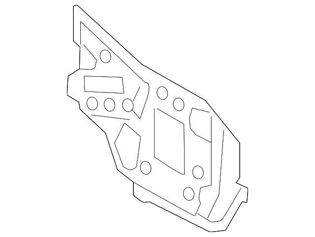 Toyota Panel Reinforced 58384-10060 | Auto Parts