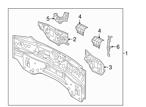 52145-10060 - Side Bracket - 2018-2022 Toyota C-HR | OEM Genuine Toyota ...
