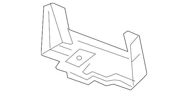 2017-2024 Cadillac XT5 Radiator Support Baffle 84731366 GM ...