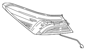 81560-06A30 - Tail Lamp Assembly 2021-2024 Toyota Camry | Longo Toyota ...
