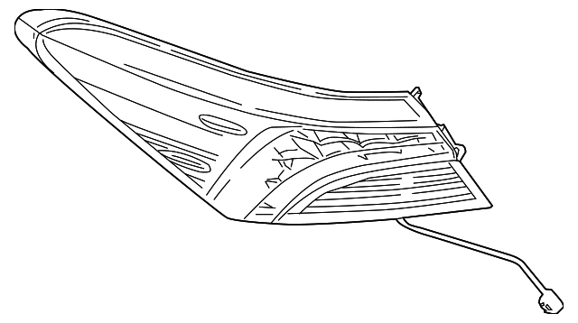 81560-06A30 - Tail Lamp Assembly - 2021-2023 Toyota Camry | OEM Genuine ...