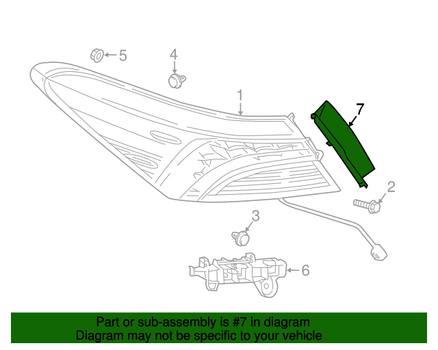 81497-06070 - Access Cover - 2020-2024 Toyota Camry | OEMGenuineParts.com