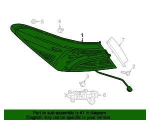 81560-06A30 - Tail Lamp Assembly - 2021-2023 Toyota Camry | OEM Genuine ...