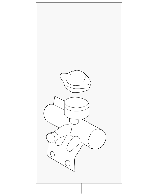 Genuine OEM Cap Assembly Part# 1350A015 Fits 2007-2021 Mitsubishi: Up ...