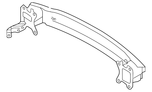 2018-2023 Land Rover Range Rover Velar Impact Bar LR093049 ...