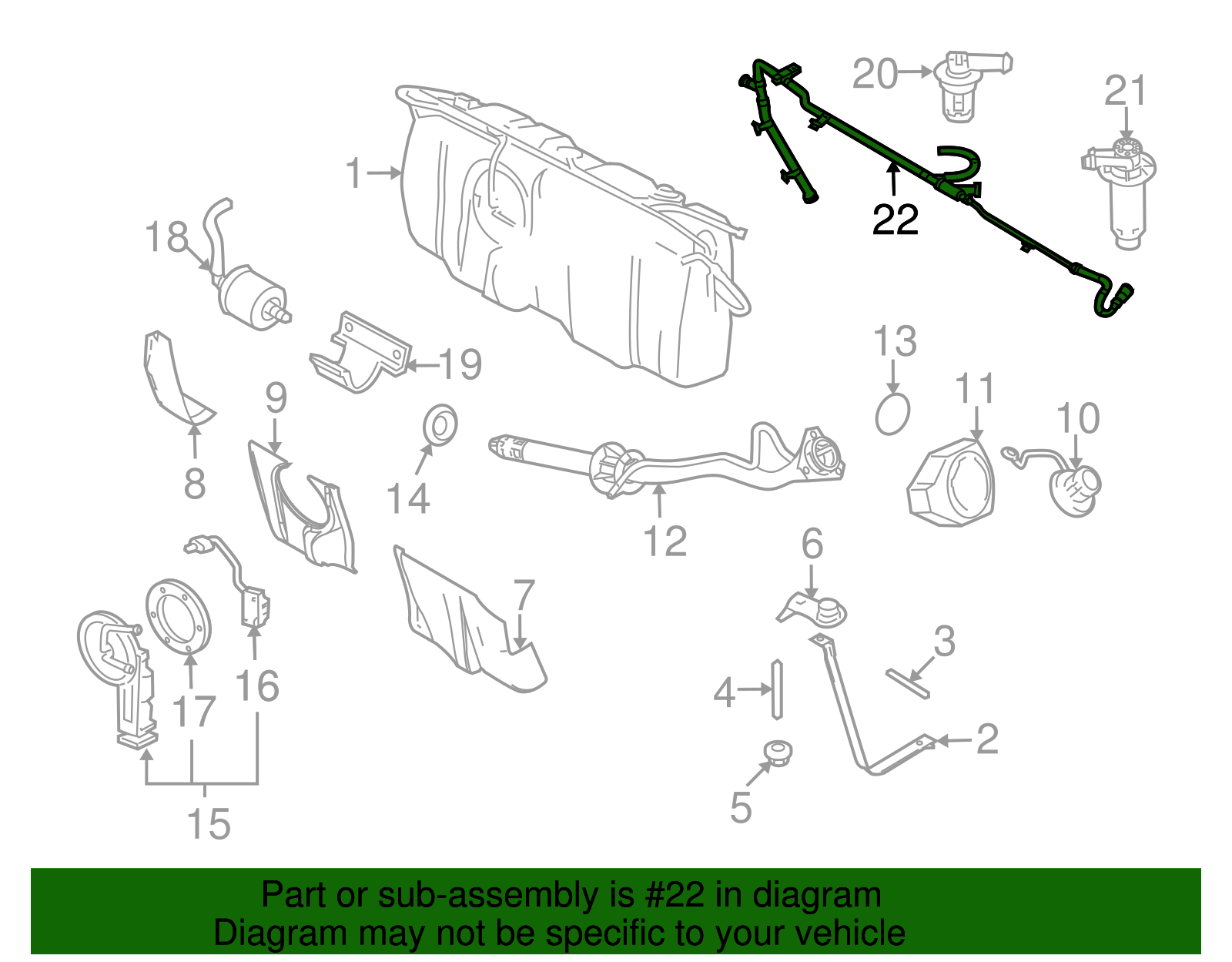 2010-2011 Lincoln Town Car Tube Assembly AW1Z-9C047-A | Retail ...