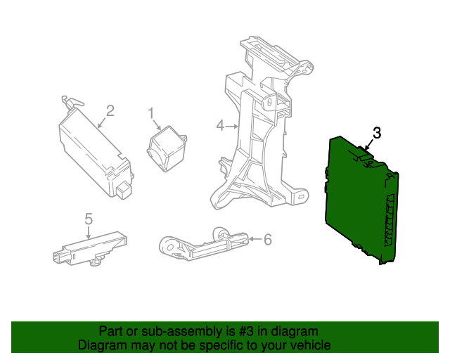 2021-2023 Toyota Camry Keyless Entry Module 89990-06390 | Toyota San ...