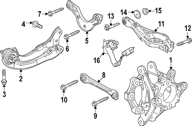 2023 Honda Civic Height Sensor 52820-TGH-G01 | OEM Parts Online