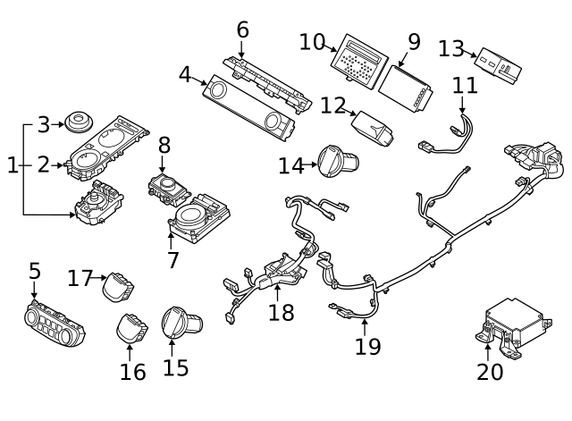 2021-2023 Genesis Auxiliary Jack 96120-T1000 | OEM Parts Online