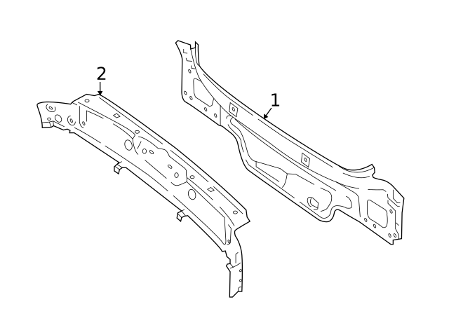 2018-2024 Audi Rear Body Reinforcement 8W8-813-331-TA | Audi USA Parts