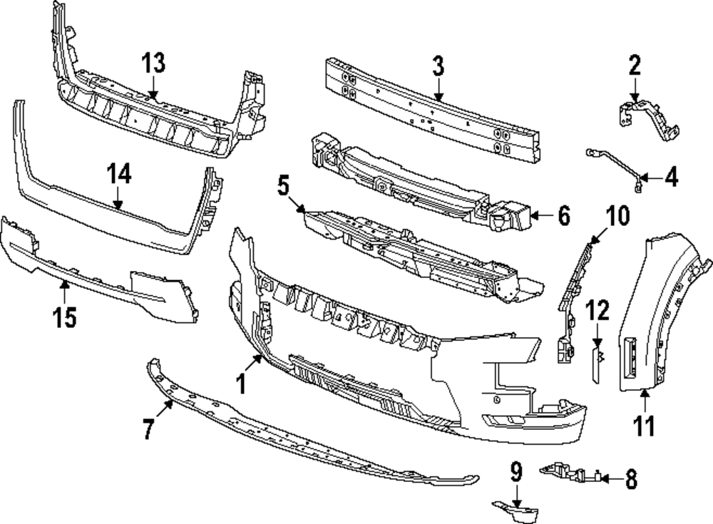 2024-2025 GMC Sierra EV Guide 85047843 | Karl Auto Parts